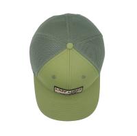 China Green Embroidery Patch Trucker Hat With AZO Free Material for sale