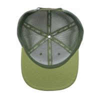 China Green Embroidery Patch Trucker Hat With AZO Free Material for sale