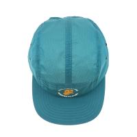 China 5 Panel Peacock Green Embriodery Logo Camp Hat for sale