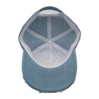 China Custom Embroidery Logo Personalized Distress Denim Dad Hat for sale