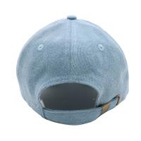 China Custom Embroidery Logo Personalized Distress Denim Dad Hat for sale