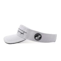 China OEM UV Protect Embroidery White Visor Hat for sale