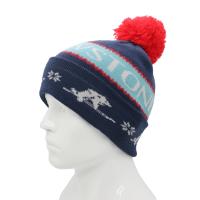 China Knitted Acrylic Winter Pom Beanie Hat Windproof Warm Unisex One Size Fits Most for sale