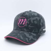 China UPF50 Laser Cut Baseball Cap 5 Panel UV Protection Performance Hat Custom Size 56-60cm for sale