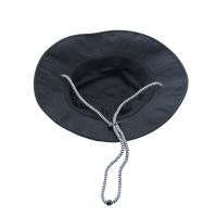 China Unisex Custom Outdoor Fishing Boonie Hat Waterproof Polyester 58cm Bucket Hat for sale