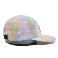 China Custom Unisex 5-Panel Tie-Dye Cotton Camp Sport Running Hat Cap Fast Drying 56-60cm Adult Size for sale