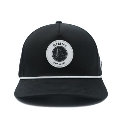 China 5 Panel Plain Waterproof Printed Golf Gorras Sport Snapback Baseball Cap for sale