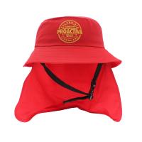 China Unisex Wide Brim Bucket Hat with Neck Cover UPF 50+ Sun Protection for Hiking Beach Fishing 58cm for sale