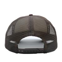 China Custom 5 Panel Foam Puff Embroidered Curved Brim Trucker Hat Hip Hop Mesh 56-60cm for sale