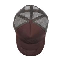 China Custom 5 Panel Foam Puff Embroidered Curved Brim Trucker Hat Hip Hop Mesh 56-60cm for sale