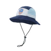 China Unisex Wide Brim Bucket Hat Waterproof Nylon Sun Protection for Hiking Beach Fishing 58cm for sale