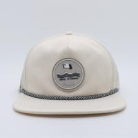 China Custom 5 Panel Waterproof Sport Rope Perforated Hat for Cycling Camp 56-60cm for sale