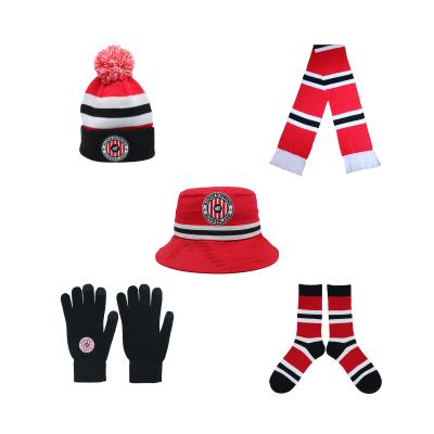 China Custom Embroidery Logo Unisex Pom Pom Beanie Winter Hat 58cm Acrylic for sale