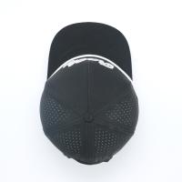 China Waterproof Laser Cut Golf Hat with Flocking Embroidery 56-60cm Adult Size for sale
