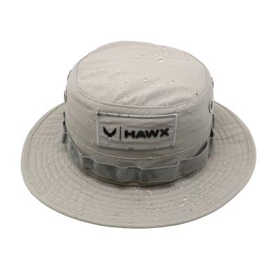 China SGS Certified Waterproof Wide Brim Sun Protection Hiking Hat for Men Women Size 58cm for sale