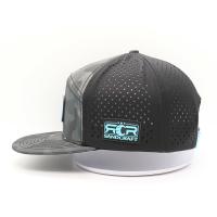 China Striped Waterproof Hat Camo Performance Hat 6 Panel Breathable Camo Baseball Cap for sale