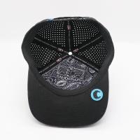 China Striped Waterproof Hat Camo Performance Hat 6 Panel Breathable Camo Baseball Cap for sale
