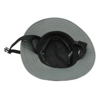 China Custom Rubber Patch Hat with Chin Strap Nylon Fabric Sun Protection Surfing Hat 58cm for sale