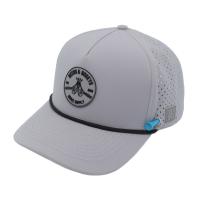 China Adults Waterproof Golf Hat With Custom PVC Rubber Patch Logo And Silk Screen Printing for sale
