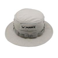 China Solid Pattern Vented Boonie Waterproof Hat Custom Ultrasonic Welding Rubber Patch 58cm for sale