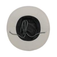 China Solid Pattern Vented Boonie Waterproof Hat Custom Ultrasonic Welding Rubber Patch 58cm for sale