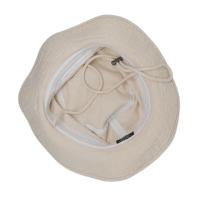 China 100% Organic Cotton Bucket Hat Custom Woven Label Boonie Fisherman Safari Hat 58cm for sale