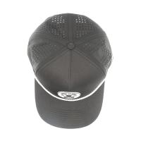 China Custom 5 Panel Rubber PVC Logo Rope Baseball Cap with Tee Holder 56-60cm Adult Size for sale
