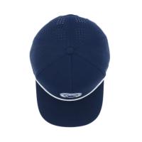 China Unisex 5 Panel Trucker Hat with Tee Hole Waterproof Laser Hole Golf Hat 56-60cm for sale