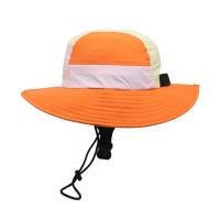 China Adjustable Unisex Waterproof Surf Bucket Hat With String For Shopping Made Of Polyester for sale