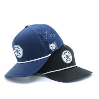 China SGS Certified Polyester Golf Hat Unisex Waterproof Sporty Cap 56-60cm Custom Logo for sale