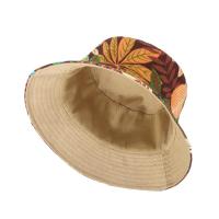 China Custom Reversible Bucket Hat Digital Print Fisherman Sun Cap for Adults 100% Cotton for sale