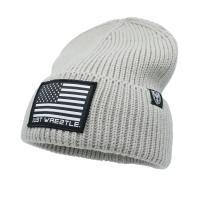 China Custom Logo Unisex Acrylic Beanie 58cm Winter Hat for Casual Wear for sale