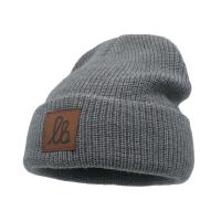 China Custom Logo Unisex Acrylic Beanie 58cm Winter Hat for Casual Wear for sale