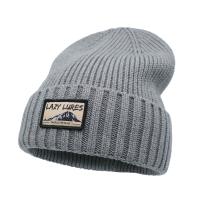 China Custom Logo Unisex Acrylic Beanie 58cm Winter Hat for Casual Wear for sale