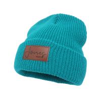 China Custom Logo Unisex Acrylic Beanie 58cm Winter Hat for Casual Wear for sale