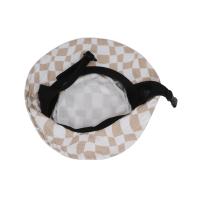 China Custom Recycled Bucket Hat with Embroidery Patch Safety Chin Strap 58cm Waterproof Unisex for sale