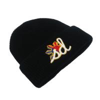 China 100 Acrylic Unisex Beanie 58cm Custom Logo Winter Hat for Casual Wear for sale