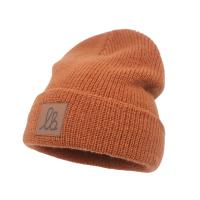 China 100 Acrylic Unisex Beanie 58cm Custom Logo Winter Hat for Casual Wear for sale