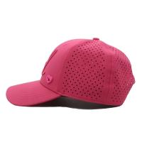China Tennis Youth Performance Hat Baseball Cap 6 Panel Hat 3D Embroidery for sale