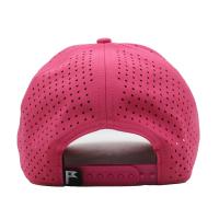 China Tennis Youth Performance Hat Baseball Cap 6 Panel Hat 3D Embroidery for sale