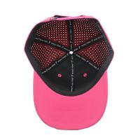 China Tennis Youth Performance Hat Baseball Cap 6 Panel Hat 3D Embroidery for sale