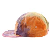 China Custom 5 Panel Camp Caps Polyester Waterproof Tie Dye Hat For Outdoor Adventures for sale