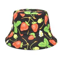 China Polyester Cotton Full Color Digital Sublimation Printing Reversible Bucket Hats for sale