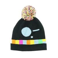 China Custom Jacquard Knitted Beanie Hat 100% Acrylic Winter Warm Skull Cap for Men Women for sale
