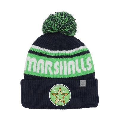 China Custom Knitted Acrylic Beanie Winter Warm Skull Cap for Women 100% Acrylic for sale