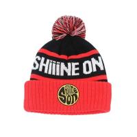China Custom Ribbed Cuffed Acrylic Beanie Hats for Winter 100% Acrylic or RPET for sale