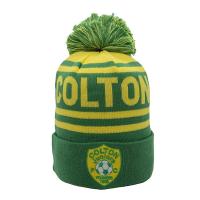 China Custom Ribbed Cuffed Acrylic Beanie Hats for Winter 100% Acrylic or RPET for sale