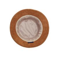 China Satin Lined Corduroy Bucket Hat 58cm Adult Size Custom Logo Embroidery for sale