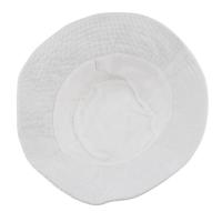 China Wholesale 58cm White Fisherman Corduroy Bucket Hat for Women Custom Logo for sale