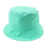 China Custom Nylon Sun Bucket Hat Packable Outdoor Fishing Protection with String 58cm for sale